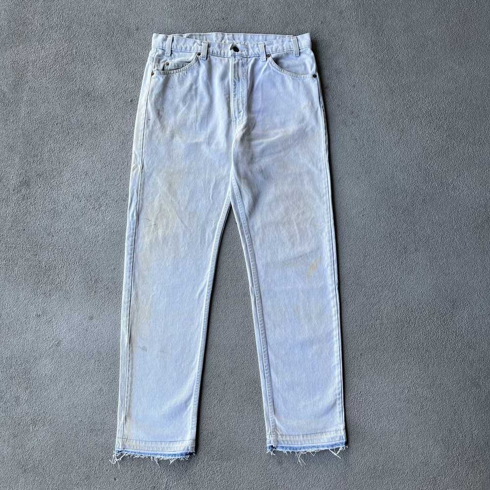 Levi's × Vintage 80's Orange Tab 505 Denim w Released… - Gem