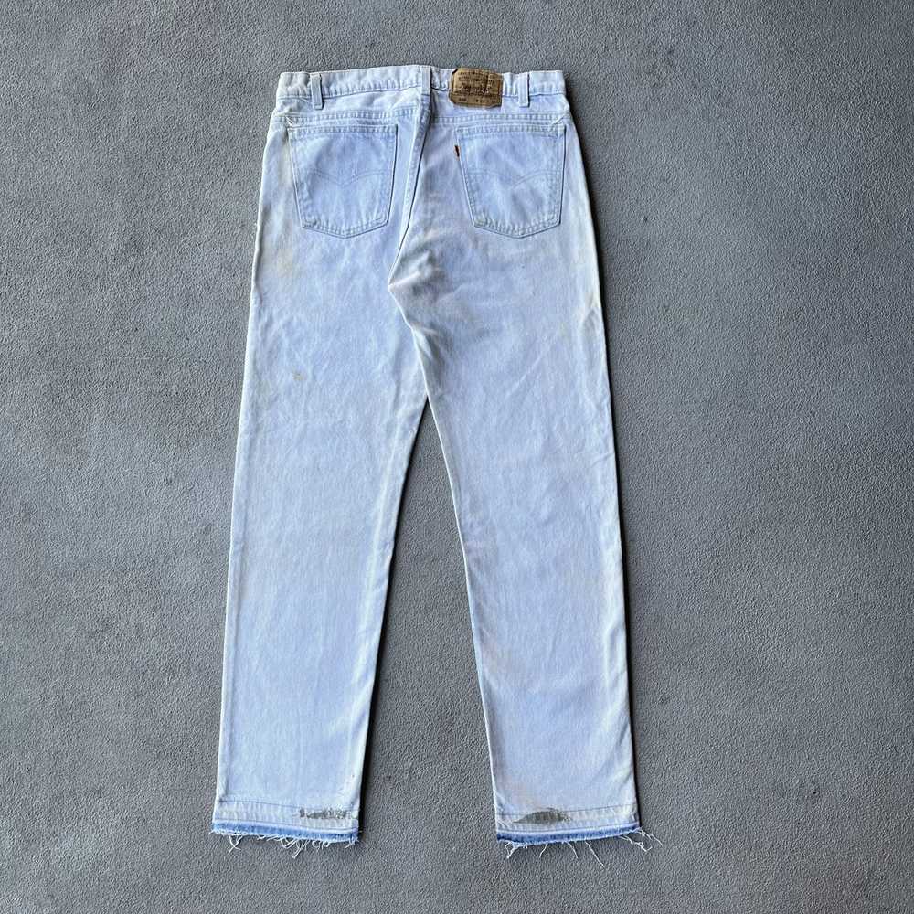 Levi's × Vintage 80's Orange Tab 505 Denim w Released… - Gem