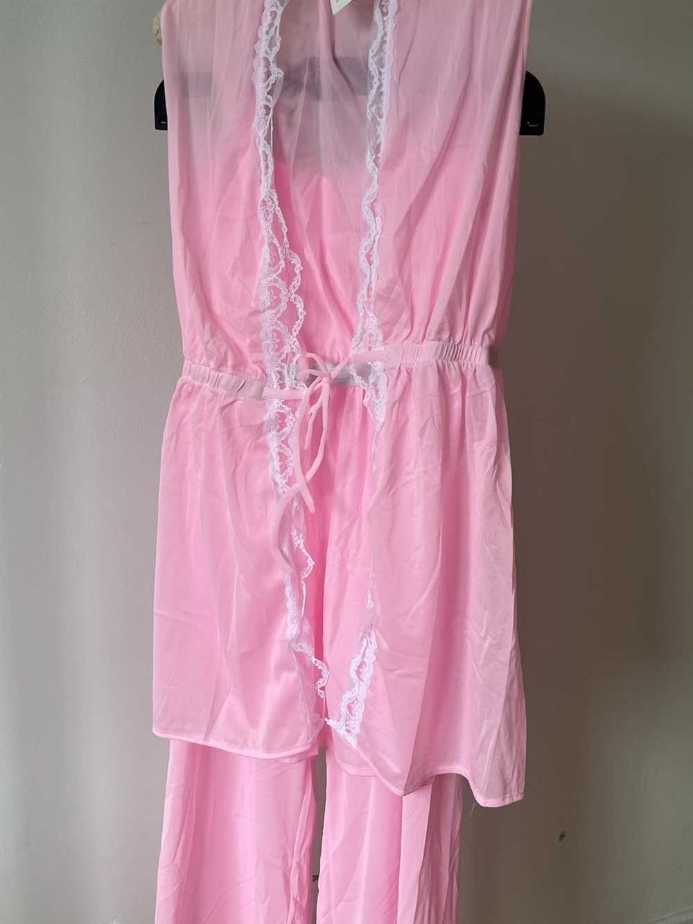 Other × Rare × Vintage Pink Lingerie Set Gem