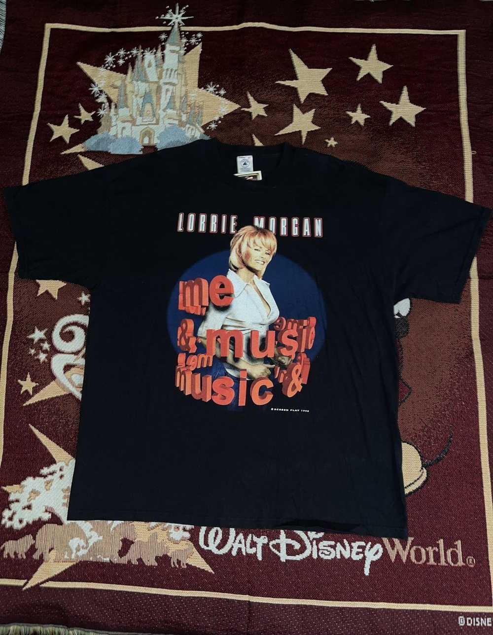 Vintage Vintage 1998 Lorrie Morgan Me & Music Tour Ts… - Gem