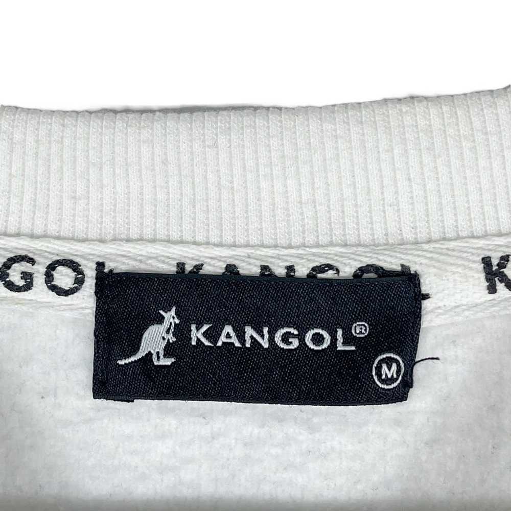 Kangol Vintage Kangol Front Back Logo Sweatshirt Whit… - Gem