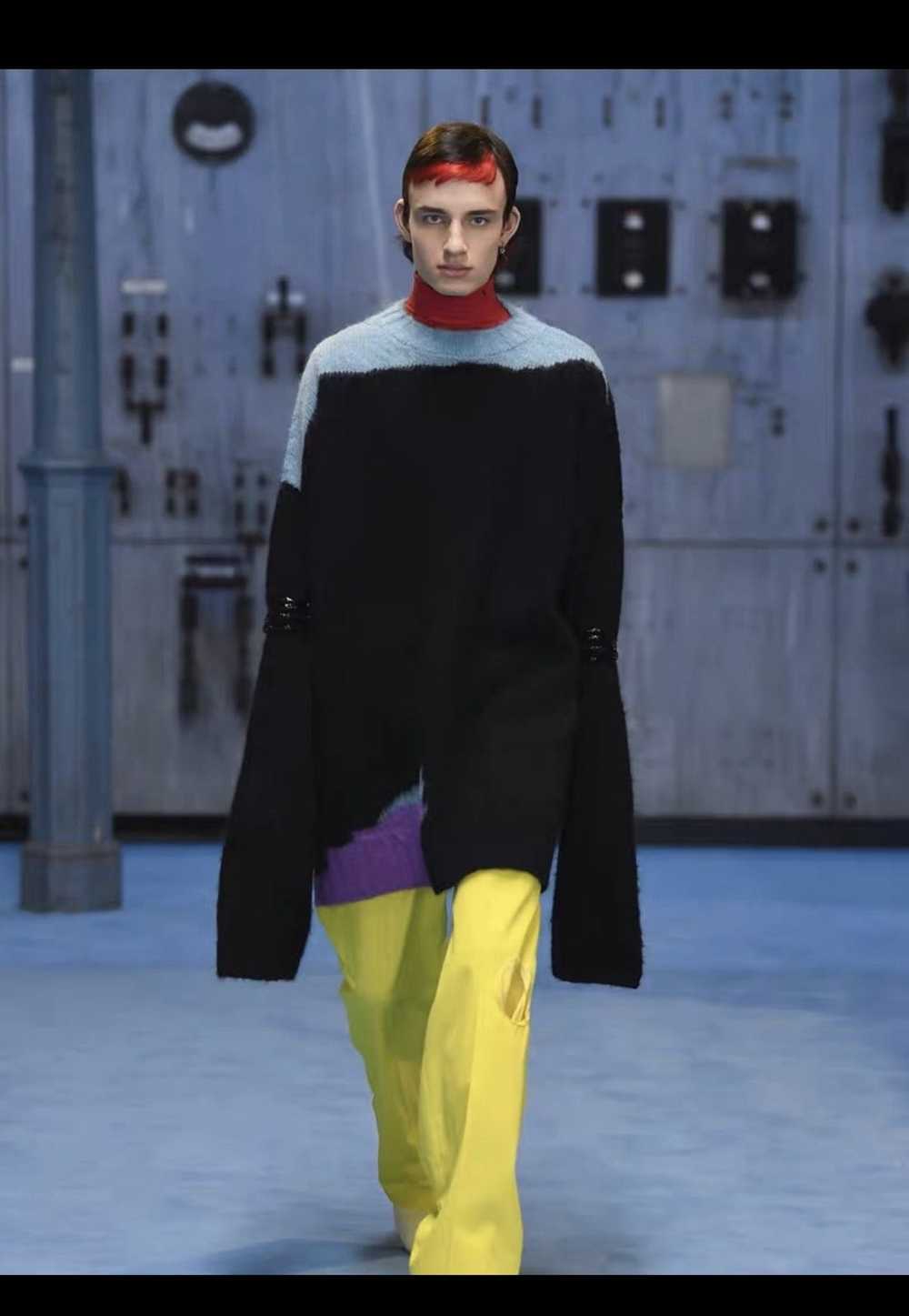Raf Simons RAF Simmons 21FW Runway Oversized Sweater - Gem