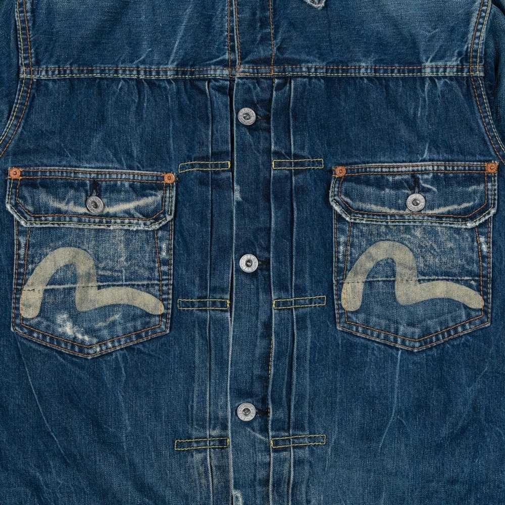 Evisu Evisu Vintage Denim Trucker Jacket - Gem