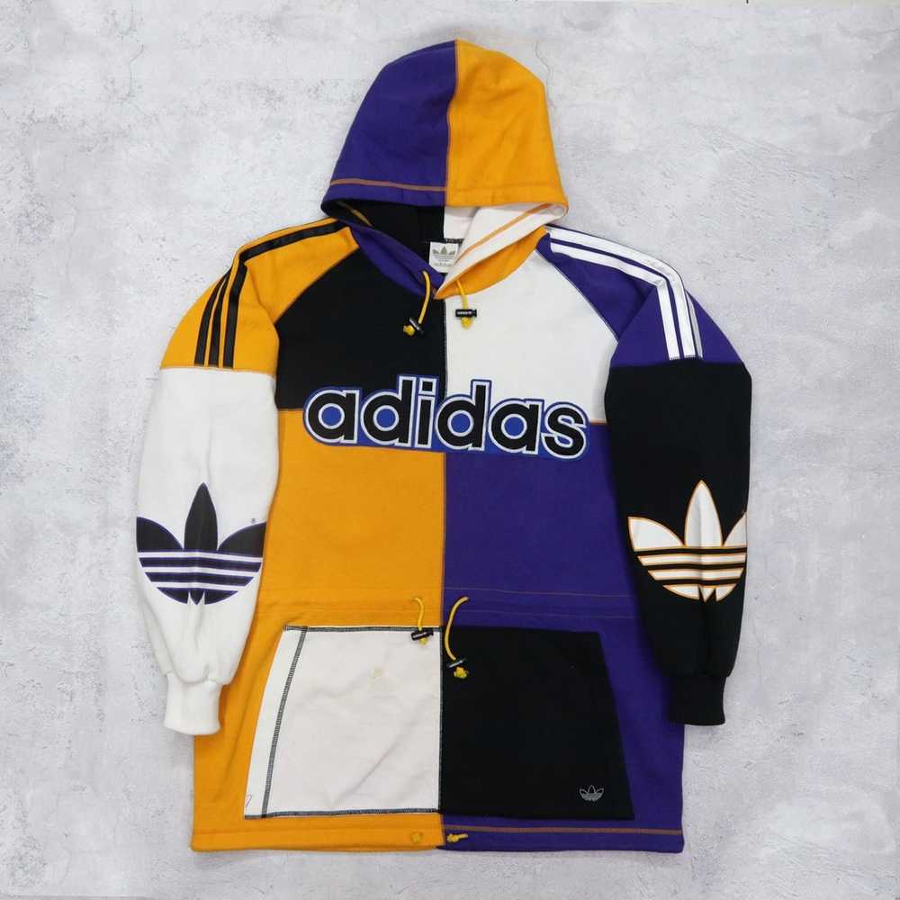 Adidas × Descente × Vintage ADIDAS Multi Color Block … - Gem
