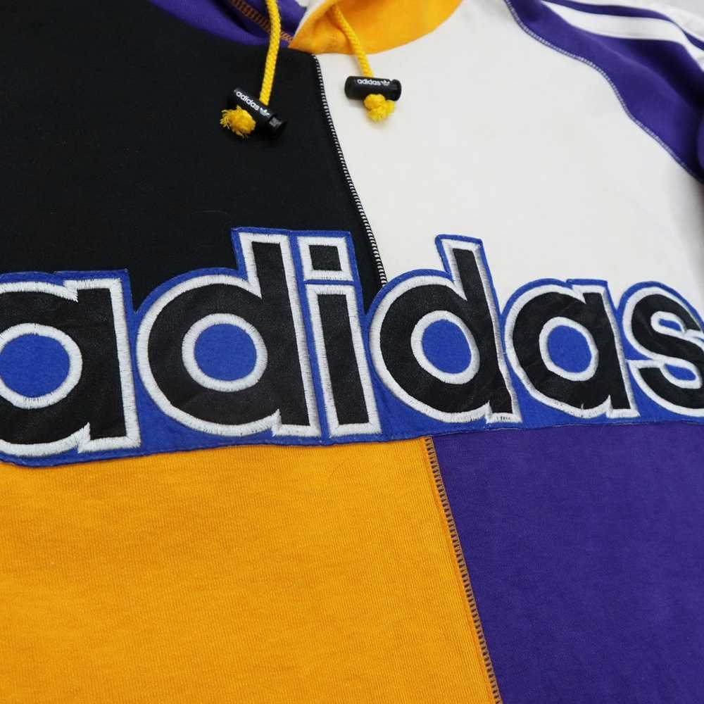 Adidas × Descente × Vintage ADIDAS Multi Color Block … - Gem