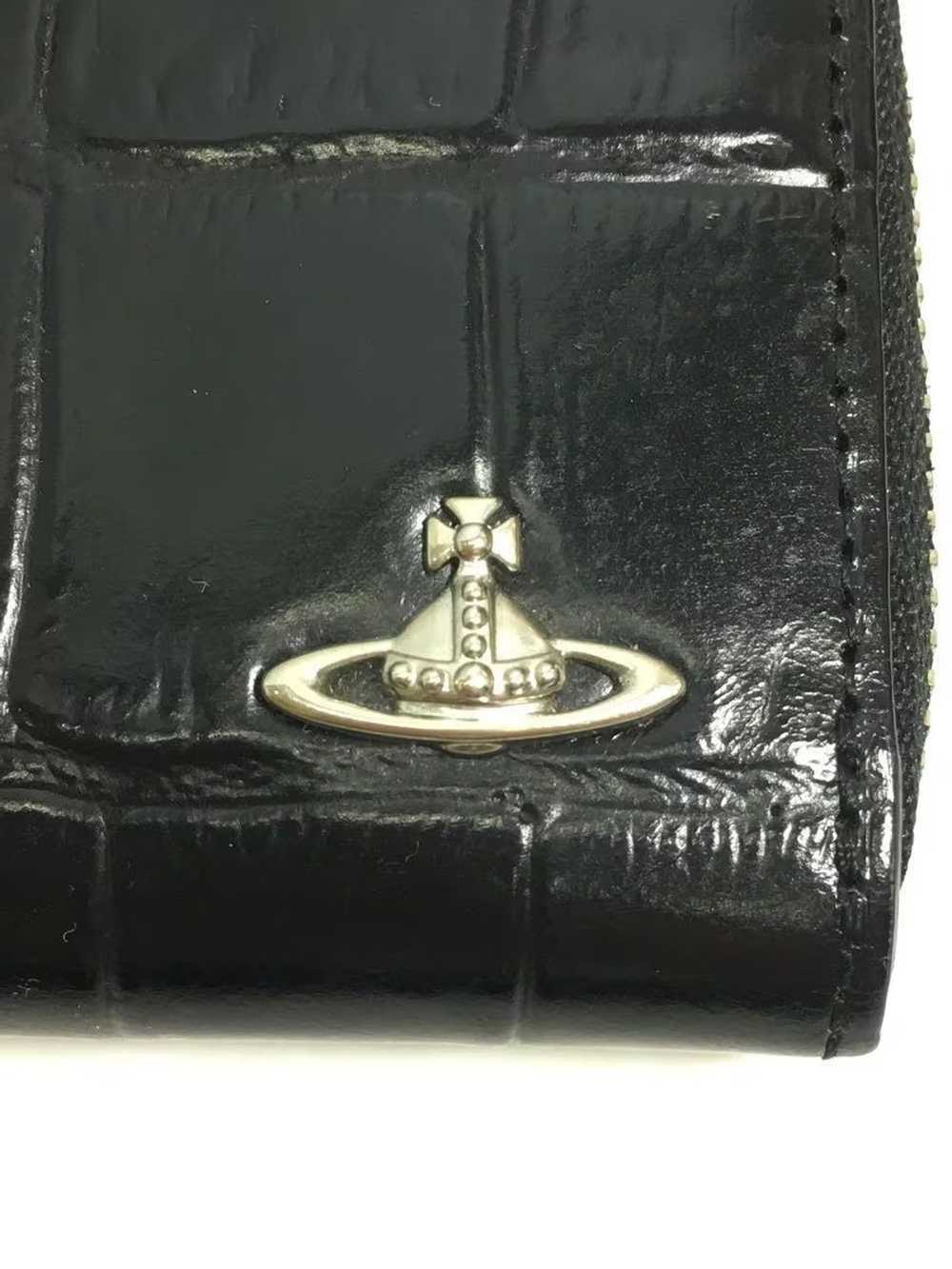 Vivienne Westwood Crocodile Embossed Card Wallet - Gem