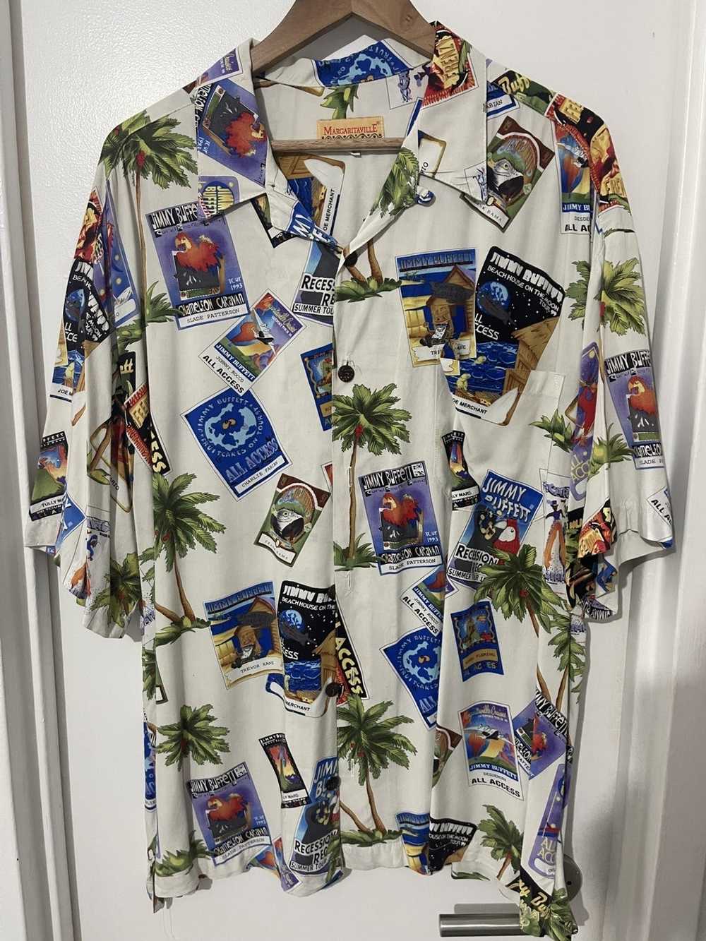 Vintage Margaritaville Backstage Passes Shirt Jimmy B Gem