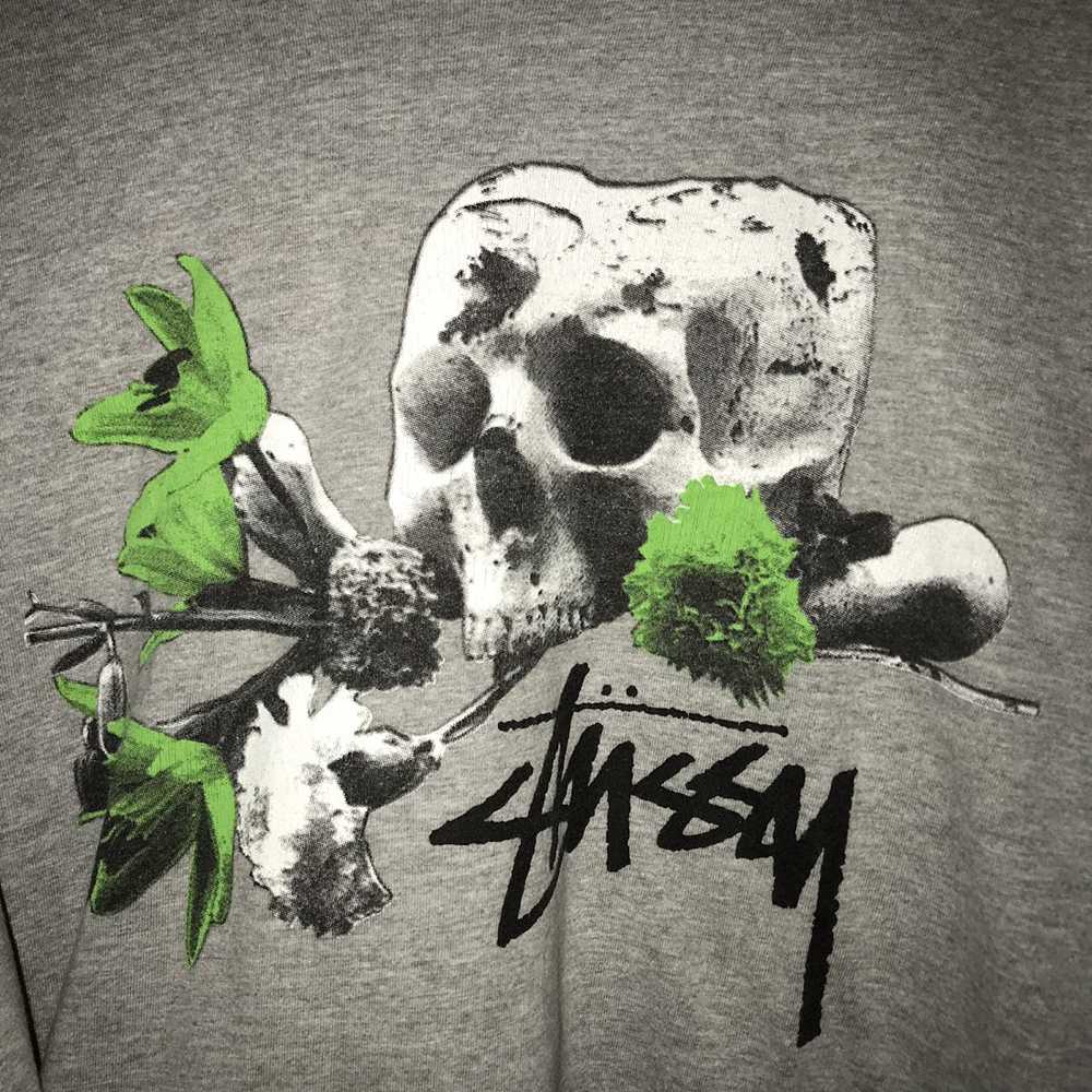 Stussy Stussy Skull & Flowers Longsleeve - Gem