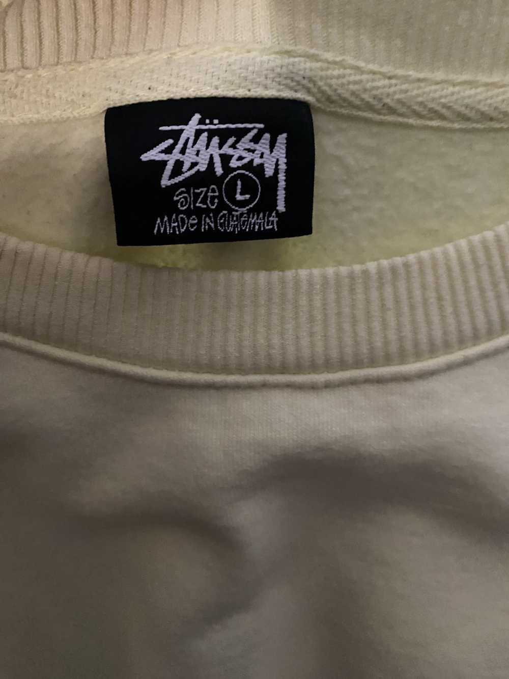 Stussy Cream stussy crewneck - Gem