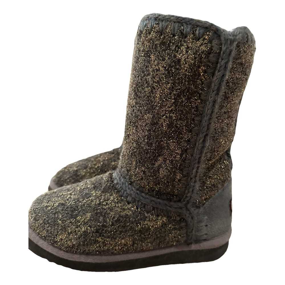 Mou Tweed ankle boots - Gem