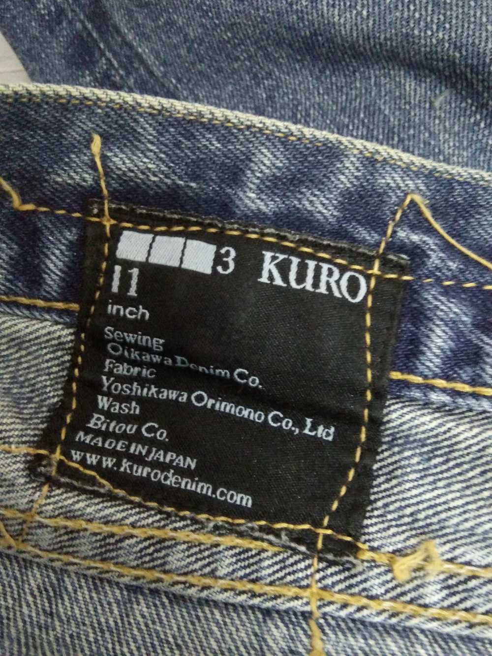 Kuro KURO JAPAN SELVEDGE oikawa yoshikawa orimono bit… - Gem