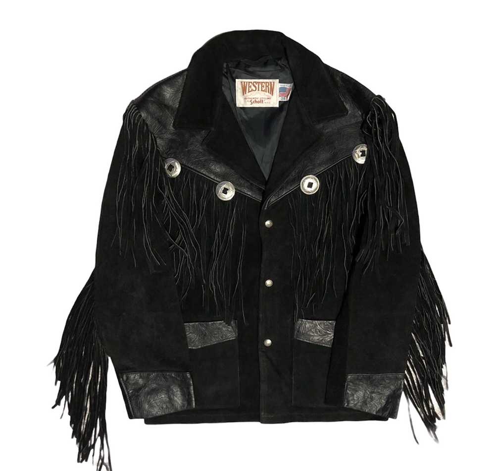 Schott × Vintage RARE 🔥 Vintage Schott Western Genui… - Gem