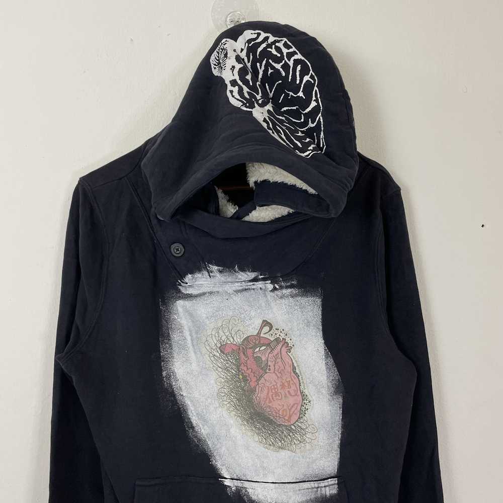 Japanese Brand × Vintage Vintage Custom Brain Hoodies… - Gem