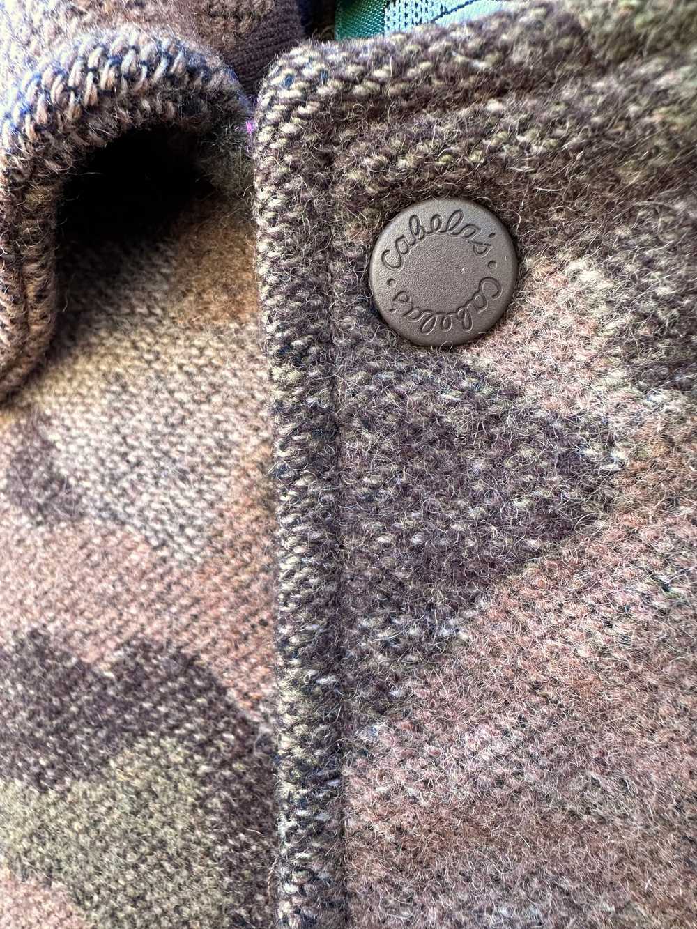 Cabelas Wool Camo Hunting Jacket - Gem