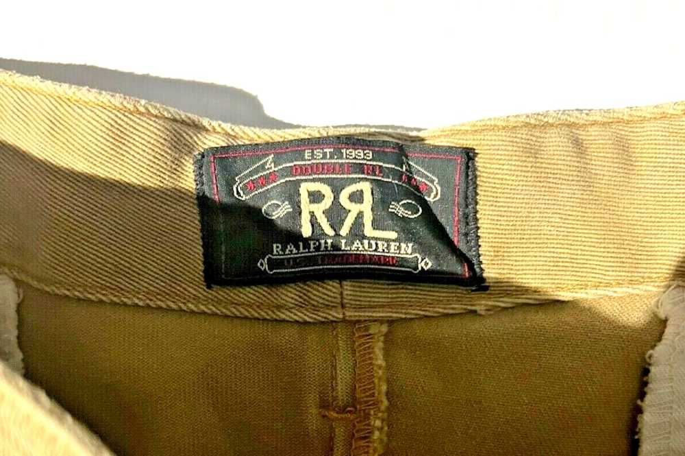 RRL Ralph Lauren DOUBLE RL RRL Vtg 90s Khaki Surplus … - Gem
