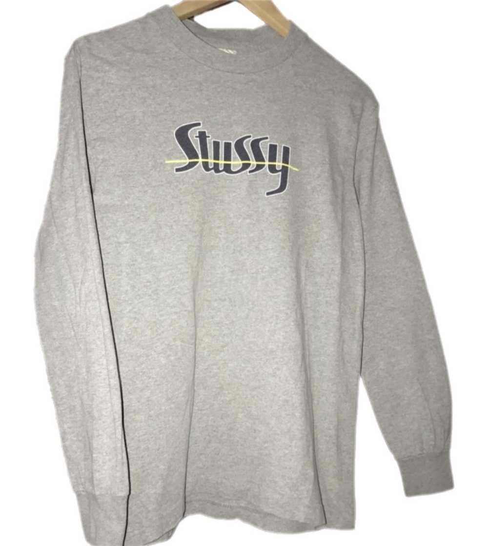 Made In Usa × Stussy × Vintage Stussy 90s Longsleeve - Gem