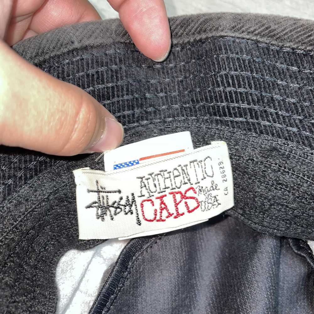 Made In Usa × Stussy × Vintage Stussy 90s Corduroy Bu… - Gem