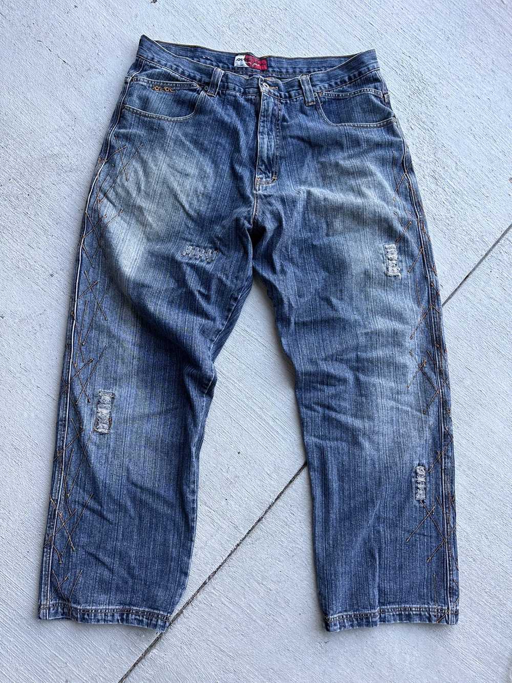 Hype × Jnco × Vintage Crazy Faded Vintage Y2K Ozoc Ba… - Gem