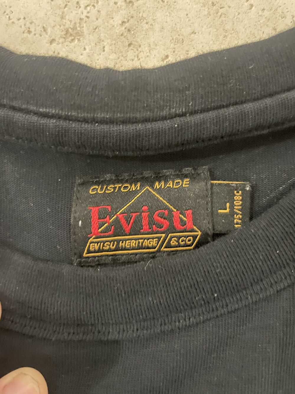 Evisu EVISU SEA WAVE AND DRAGON KOI-PATTERN DAICOCK P… - Gem