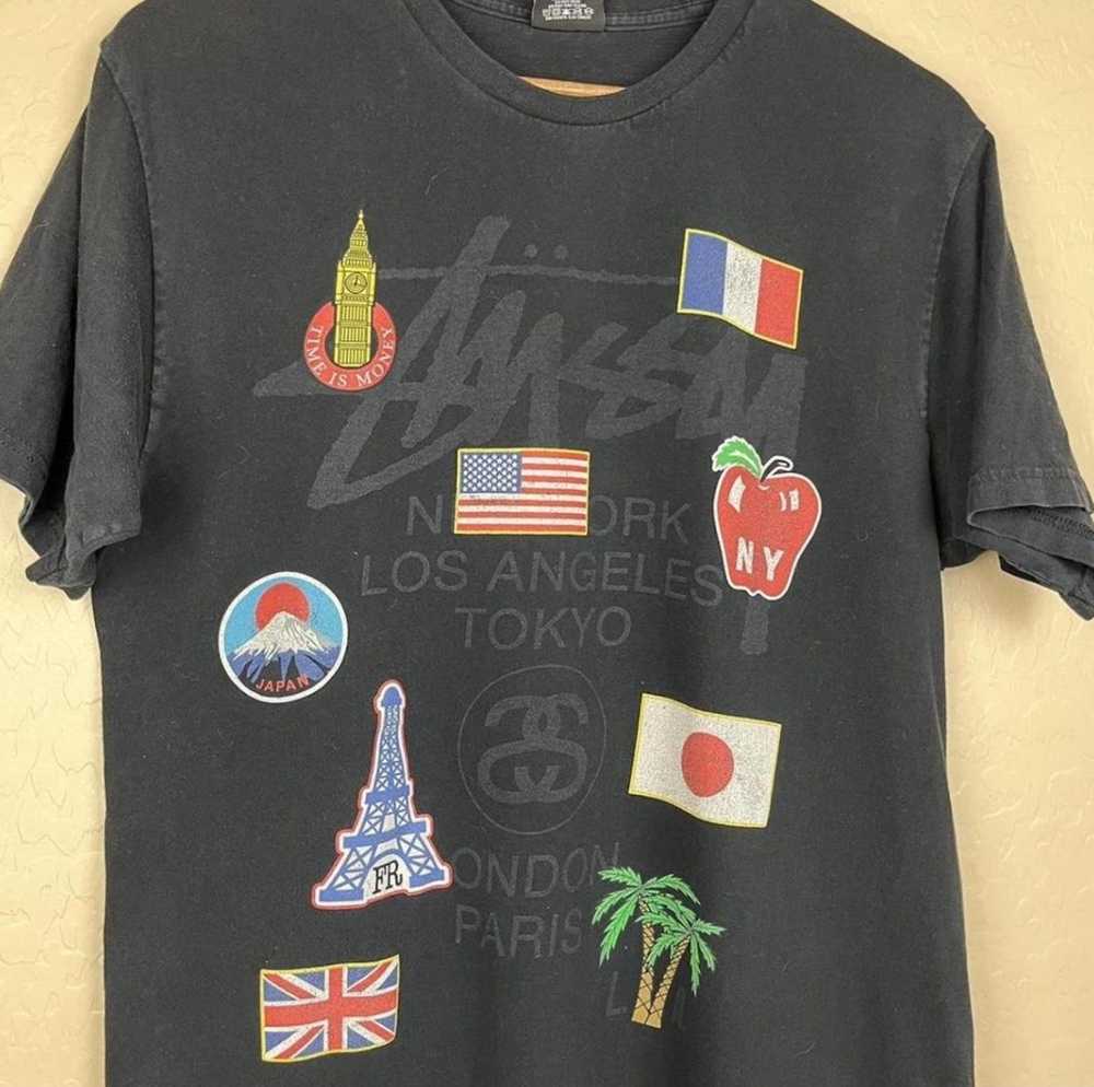 Streetwear × Stussy × Vintage vintage stussy y2k worl… - Gem