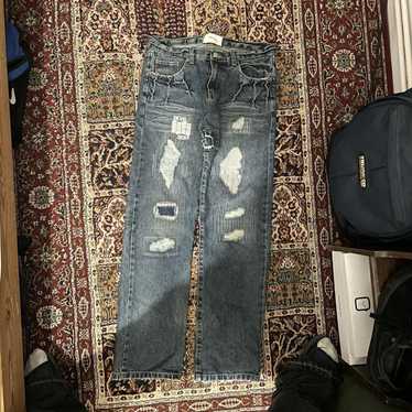 Devilock distressed denim - Gem Devilock distressed denim - Gem