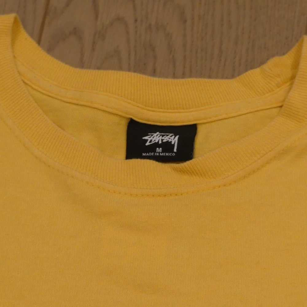 Stussy × Vintage Stussy Designs Vintage Y2K Yellow Me… - Gem