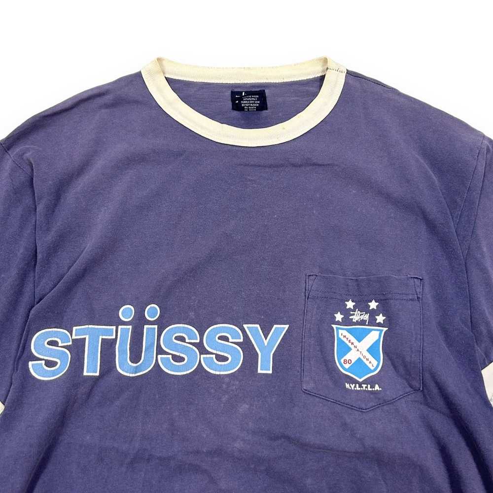 Streetwear × Stussy × Vintage Rare🔥 Vintage Distress… - Gem