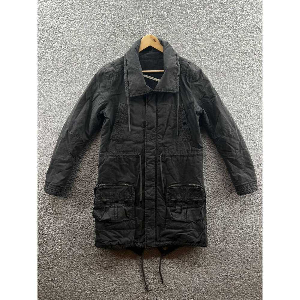 Diesel Diesel M65 Black Army Parka Jacket Adult Size … - Gem