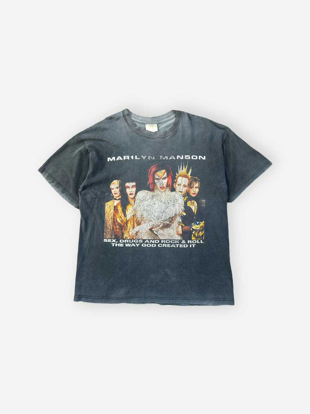 Band Tees × Marilyn Manson × Vintage Vintage Marilyn … - Gem