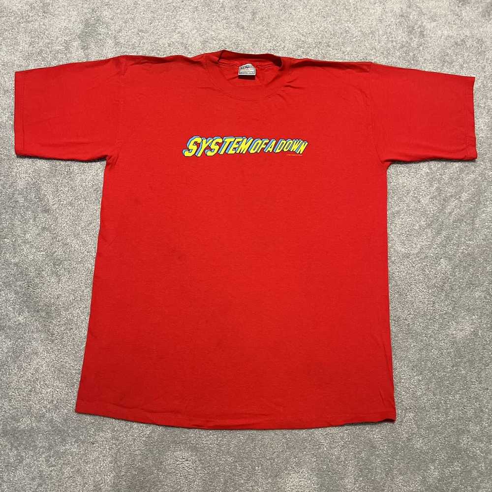 Band Tees × Rock T Shirt × Vintage Vintage 2002 Syste… - Gem