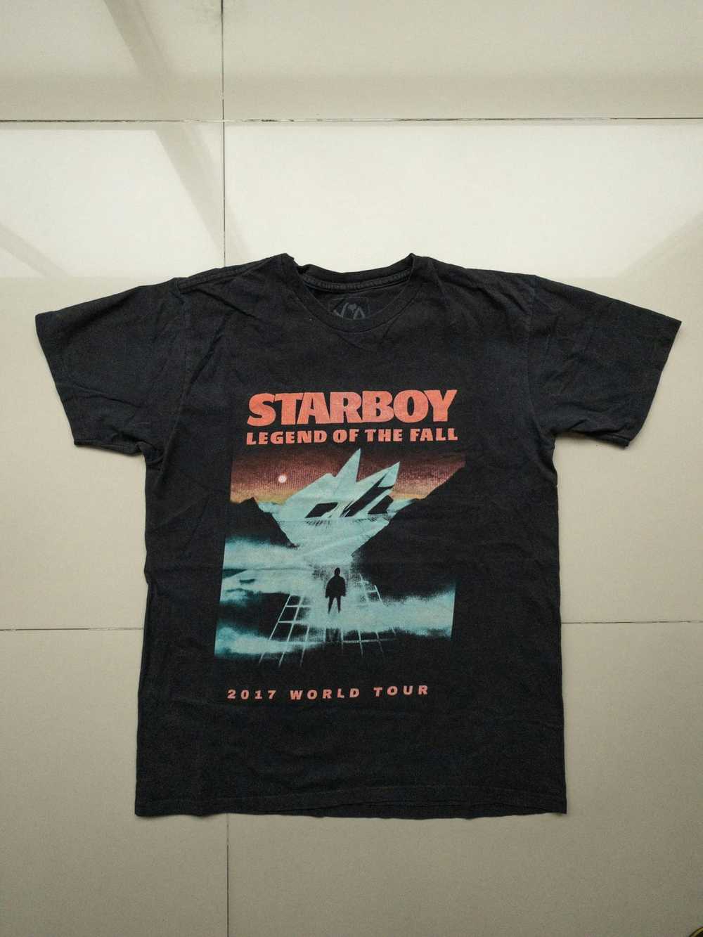 The Weeknd × Tour Tee × XO The Weeknd 2017 Starboy Wo… - Gem