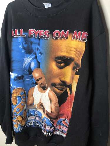 Vintage Tupac All Eyez On Me Rap Tee 1998 size XL - Gem Vintage Tupac All Eyez On Me Rap Tee 1998 size XL - Gem