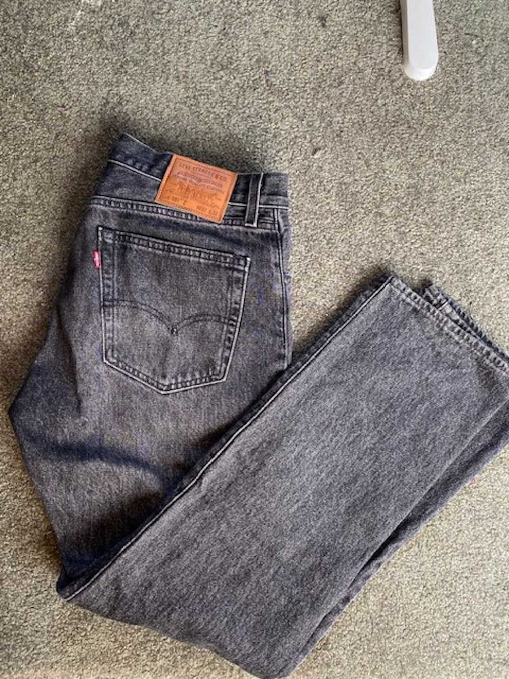 Levi's LEVI 551 Z BLACK/GREY STRAIGHT SIZE 32/32 - Gem