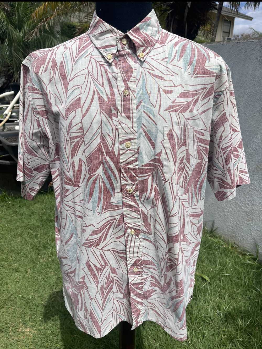 Reyn Spooner Reyn Spooner Red Hawaiian Print Full But… - Gem