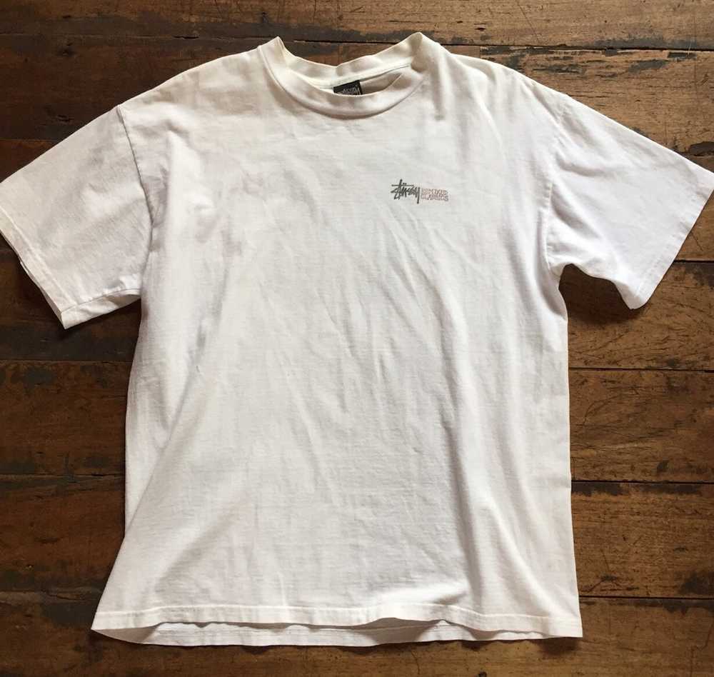 Stussy Vintage 90s Stussy “Knowledge be all up on it!… - Gem