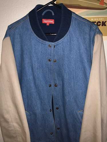 Supreme neighborhood leather varsity - Gem Supreme neighborhood leather varsity - Gem