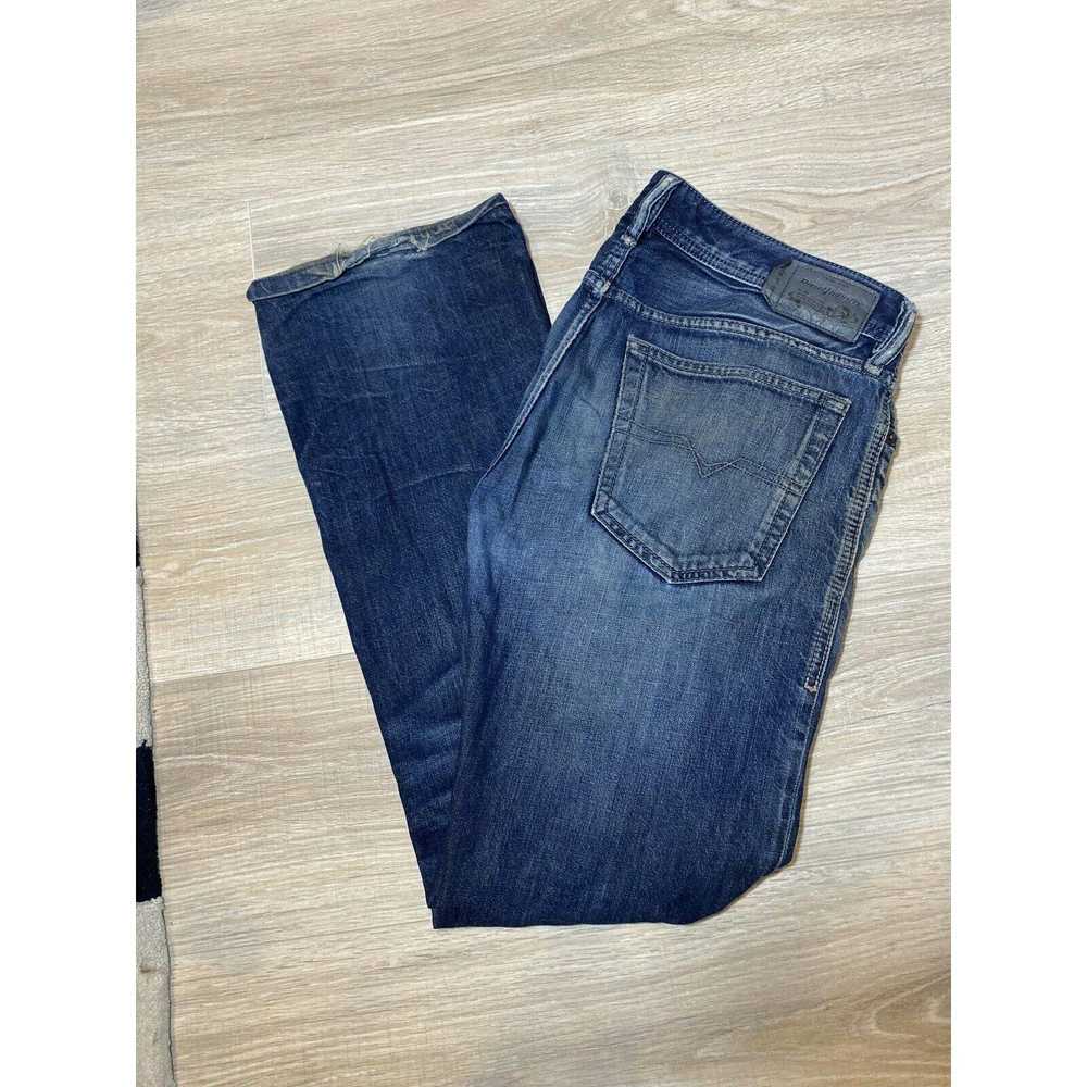 Diesel Mens Diesel New Fanker Slim Bootcut Jeans Butt… Gem