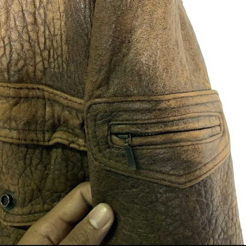 Leather Jacket leather jacket wind armor nice design - Gem