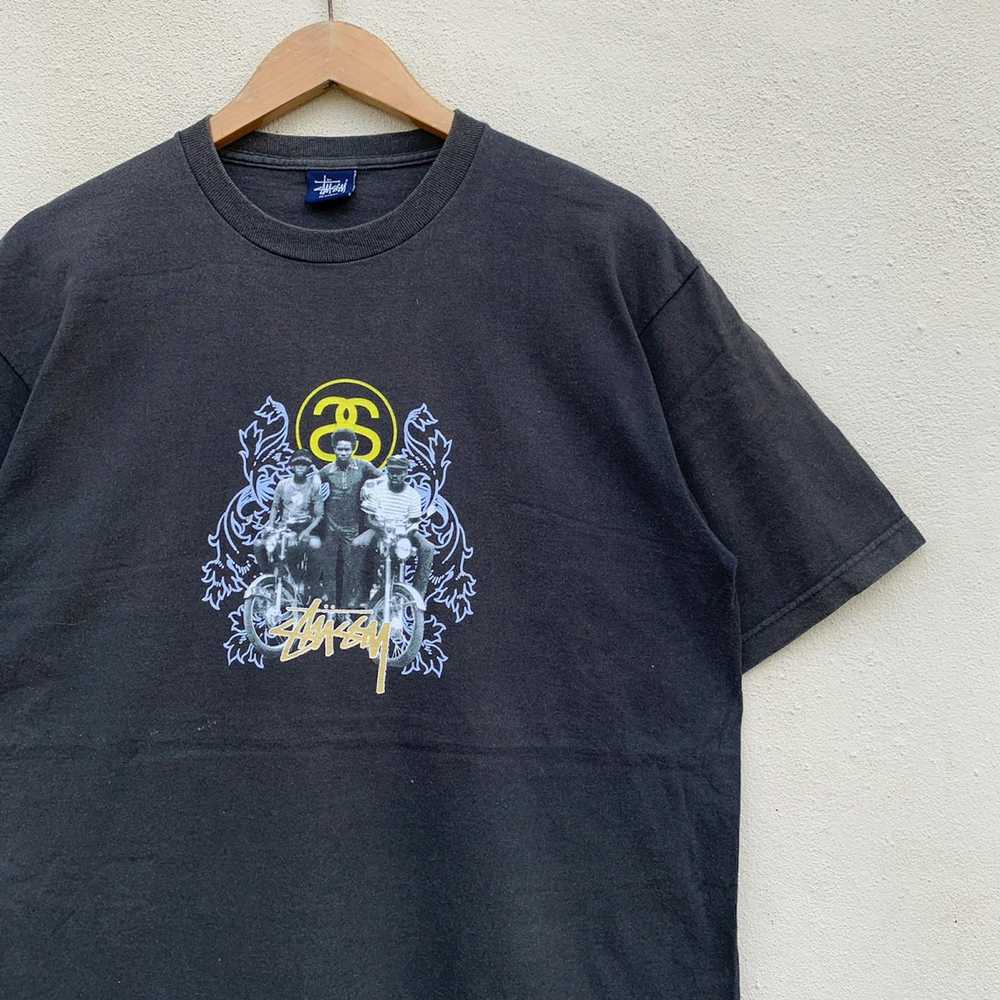 Stussy × Vintage RARE‼️Vintage STUSSY PHOTO PRINT NIC… - Gem