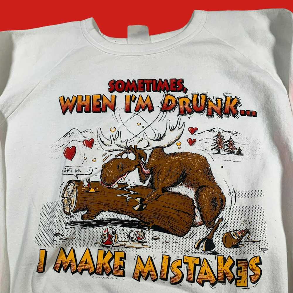 Art × Streetwear × Vintage Vintage 90s Moose Sex Cart… Gem