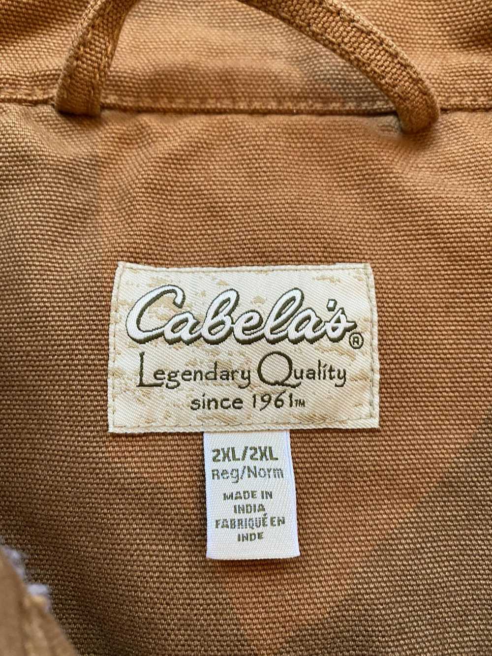 Cabelas × Vintage Cabela’s Work Jacket Fleece Lined - Gem