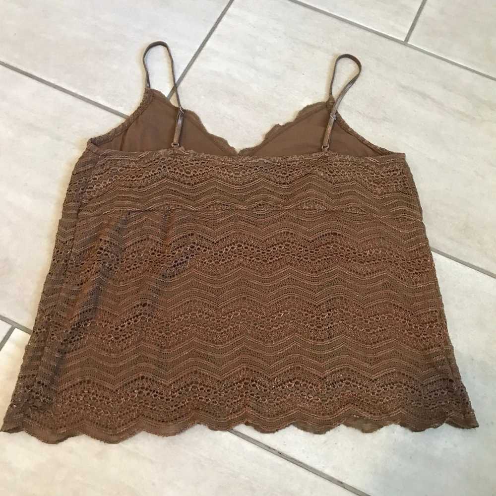 Vintage 90s 2000s Y2k Brown Lace Coquette Fairy Grung… Gem