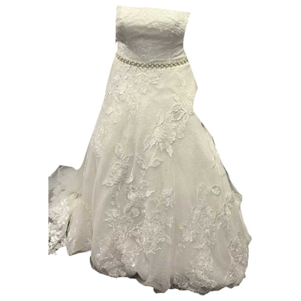 Oleg Cassini Lace Maxi Dress Gem